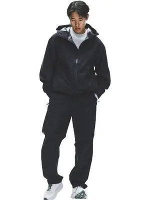 H&M Packable Stormmove Rain Jacket With Hood - Black