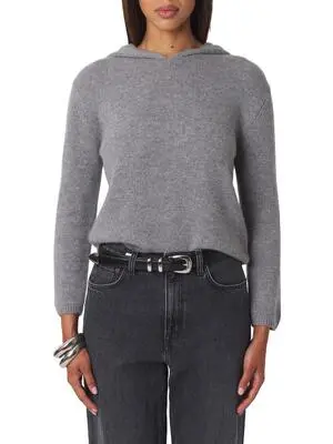 WILLIAMS ATHLETIC CLUB Marnie Cashmere Hoodie - Grey
