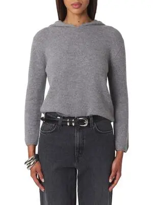 WILLIAMS ATHLETIC CLUB Marnie Cashmere Hoodie - Grey