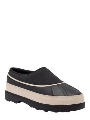 Sorel Waterproof Slip-on Duck Toe Boots With Lug Sole - Black/dark Stone