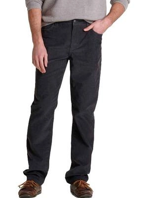 TOAD & CO Toad & Co Coaster Cord Slim Pant Soot