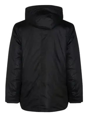 Stone Island Hooded Logo-patch Jacket - Blue