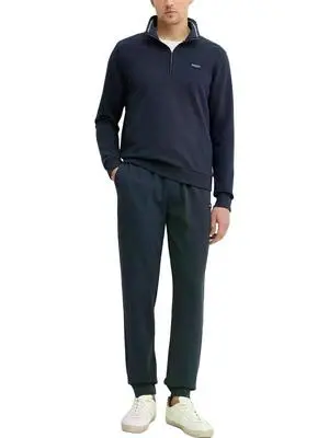 HACKETT LONDON Logo-patch Drawstring Track Pants - Blue