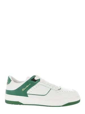 Santoni Air Lace-up Sneakers - White