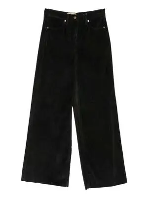 Momoni Corduroy Wide-leg Trousers - Brown