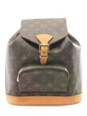 LOUIS VUITTON Louis Vuitton Montsouris MM Monogram Canvas Backpack
