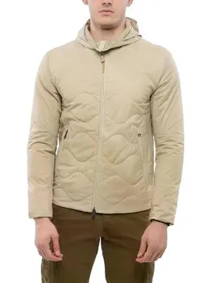 Woolrich Quilted Hooded Jacket - Neutrals