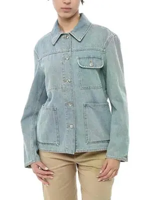 Woolrich Denim Trucker Jacket - Blue