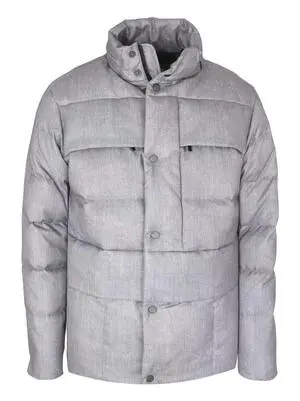 Pal Zileri Quilted Jacket - Grey
