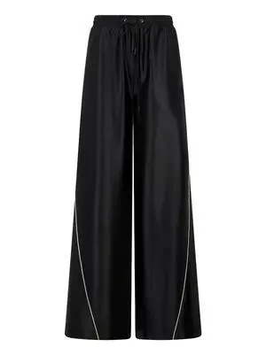 Philipp Plein Laminated Tracksuit Pants - Black