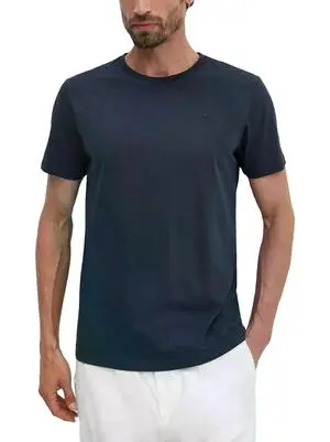 HACKETT LONDON Logo-embroidered T-shirt - Blue