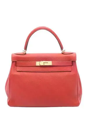 Hermès Hermès Kelly 28 Handbag Red