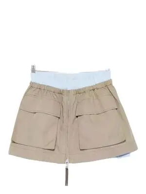 Moschino Patch Pocket Shorts - Neutrals