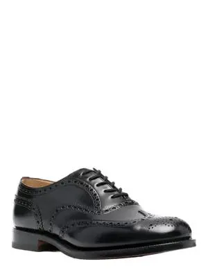Church's Leather Brogue Shoes - Black