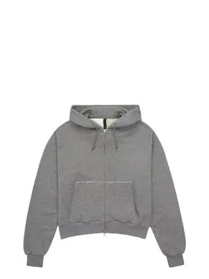 _J.L - A.L_ Lave Raw-edge Hoodie - Grey
