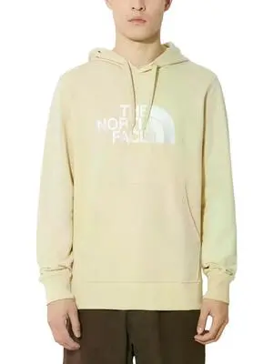 The North Face Logo-embroidered Drawstring Hoodie - Neutrals