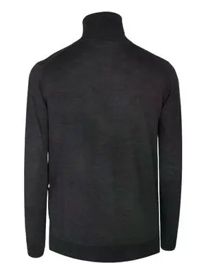 Pal Zileri Long Sleeve Turtleneck Sweater - Grey