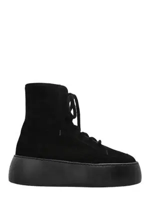 Agl Vibe Lowboot Platform Ankle Boots - Black