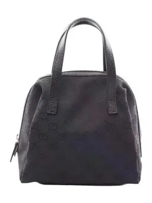 Gucci Gg Canvas Mini Tote Bag - Black