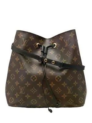 LOUIS VUITTON Monogram Neonoe Mm Bucket Bag - Brown