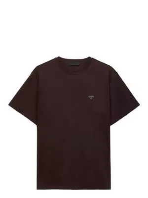 Prada Cotton T-shirt - Brown