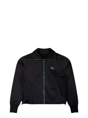 PROTOTYPES Rhinestone-embellished Track Jacket - Black