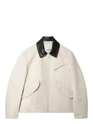 SAGE NATION Painter Hybrid Biker Jacket - Neutrals
