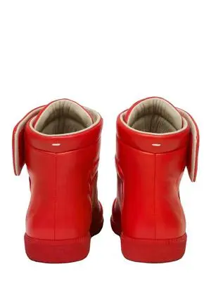MAISON MARGIELA Maison Margiela Future Leather Sneakers Red