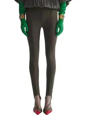 MUGLER Tailored Legging - Neutrals
