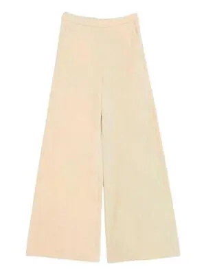 FORTE_FORTE Forte Forte Wide-Leg Corduroy Trousers Neutrals