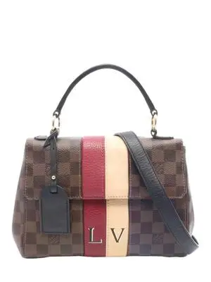 LOUIS VUITTON Damier Ebene Bb Bond Street Tote Bag - Brown
