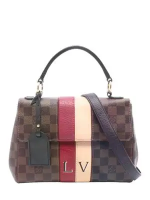 LOUIS VUITTON Damier Ebene Bb Bond Street Tote Bag - Brown