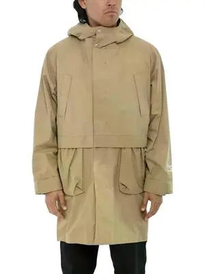 Woolrich Hooded Drawstring-waist Parka - Neutrals