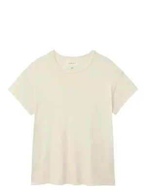The Great. Boxy Crew T-shirt - Neutrals