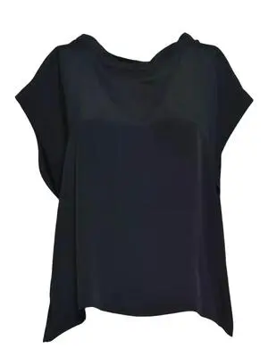 MOMONI MOMONÌ Boat-Neck Short-Sleeve Top