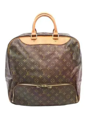 LOUIS VUITTON Monogram Evasion Tote Bag - Brown