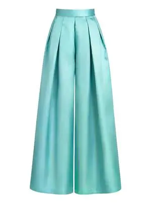 GEMY MAALOUF Gemy Maalouf Pleated Wide-Leg Trousers