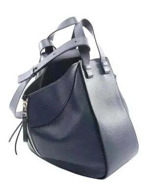 Loewe Loewe 2000s Hammock Calf Leather Bucket Bag Blue