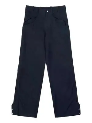 _J.L - A.L_ Permian Piping-detail Trousers - Blue