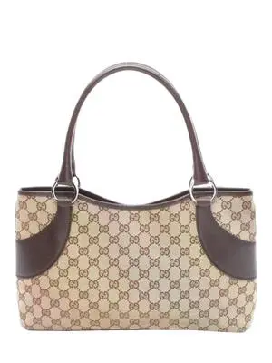 Gucci Gg Monogram Tote Bag - Neutrals