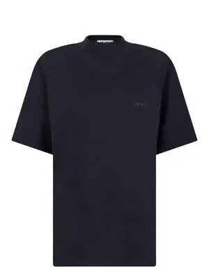 Attico High Neck T-shirt - Black
