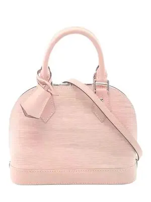 LOUIS VUITTON Louis Vuitton 2017 Alma BB Epi Handbag Pink