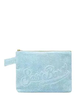 MC2 SAINT BARTH Terry Jacquard Logo Pochette - Blue