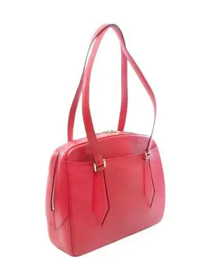 LOUIS VUITTON Louis Vuitton 1998 Voltaire Epi Shoulder Bag Red