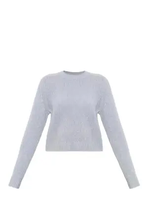LISA YANG Solene Ribbed-trim Sweater - Blue