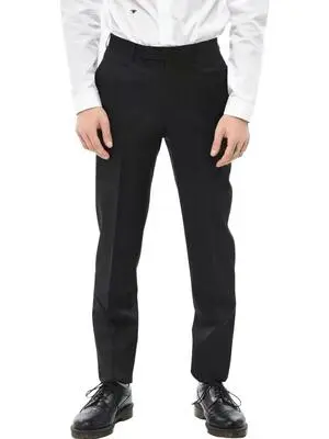 CORNELIANI Corneliani CC Collection Scalloped-Hem Trousers