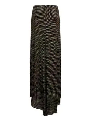 Philosophy Di Lorenzo Serafini Polka Dot Asymmetric Skirt - Black