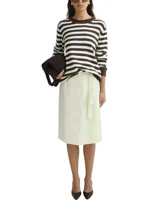 Posse Lara Striped Sweater - Brown