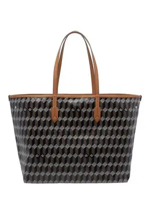 AU DEPART Tote Bag - Brown