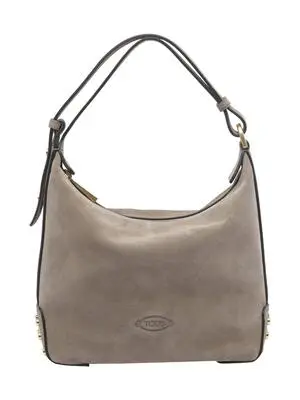 TOD'S Mini Metal Dots Handbag - Gray